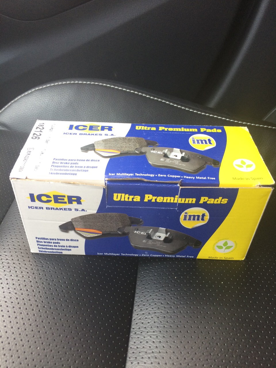 приобрёл колодки ICER — Mazda 6 (3G) GJ, 2 л, 2012 года | запчасти | DRIVE2