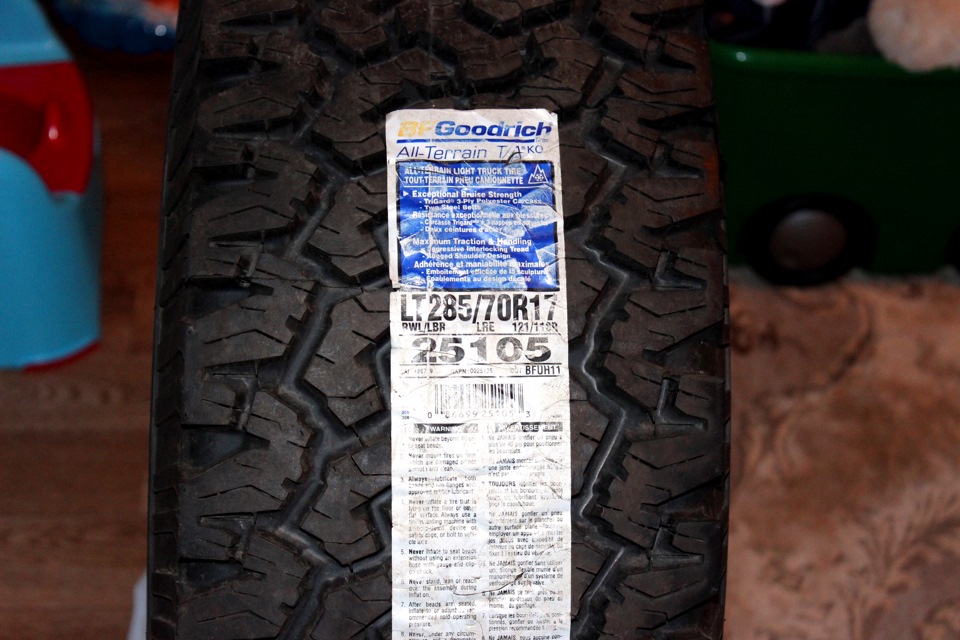 И всетаки BFG 285/70/R17 — Toyota FJ Cruiser, 4 л, 2012 года | шины ...