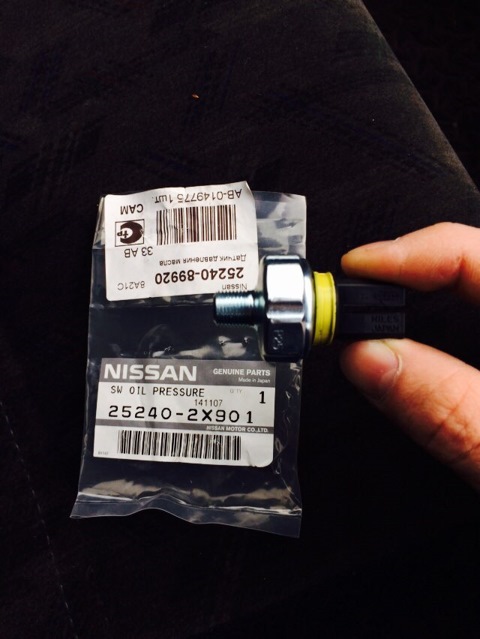 2524089920 Датчик давления масла OEM NISSAN INFINITI | Запчасти на DRIVE2
