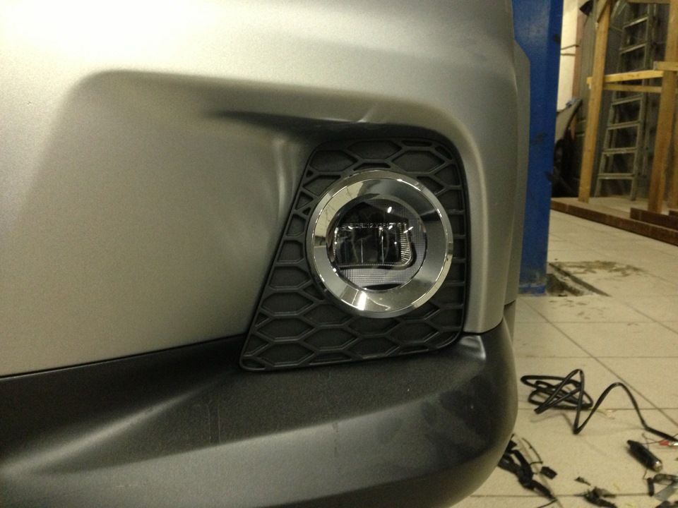 Ходовые огни и противотуманные фары 2в1 LED — Opel Astra H GTC, 1,8 л ...