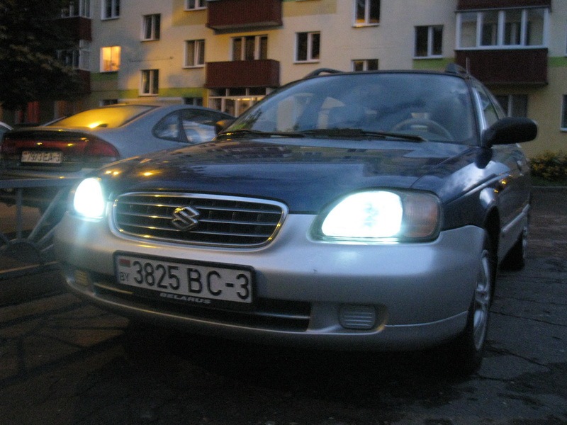 Диодные лампочки габаритных огней — Suzuki Baleno (1G), 1,9 л, 2000 ...