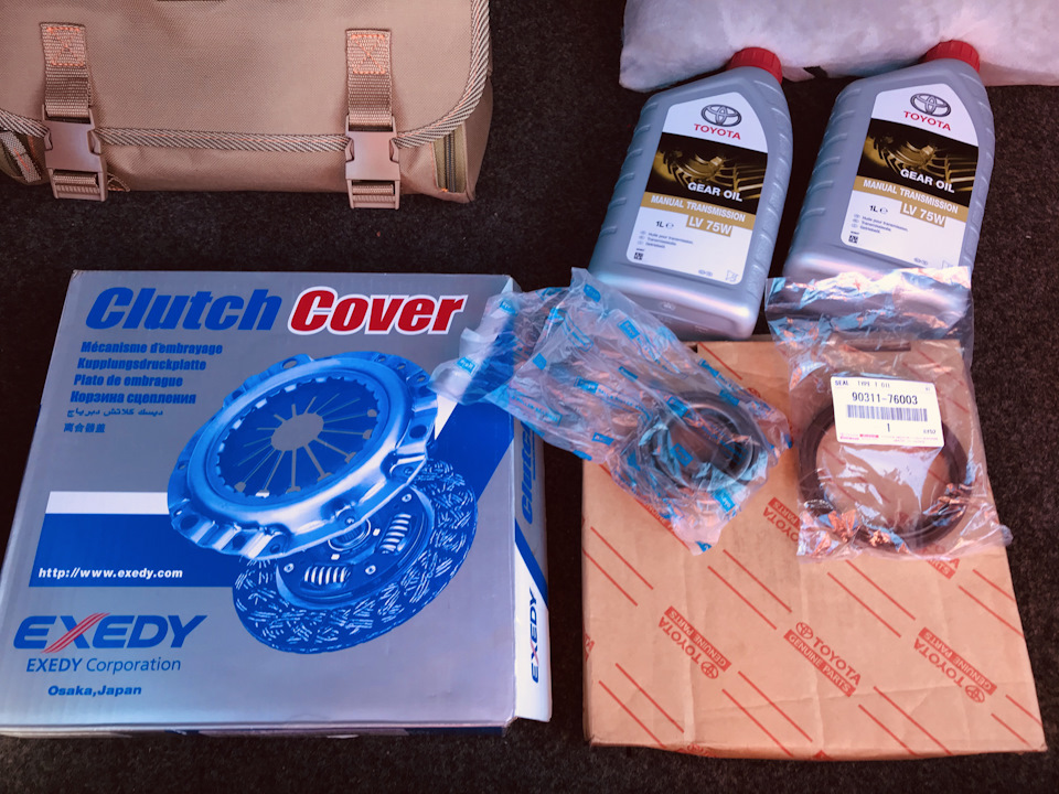 Сцепление — Toyota Corolla (120), 1,4 л, 2004 года | плановое ТО | DRIVE2