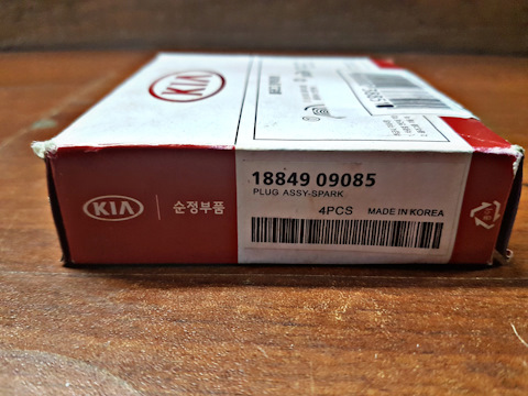 1884909085 Свечи зажигания KIA HYUNDAI | Запчасти на DRIVE2