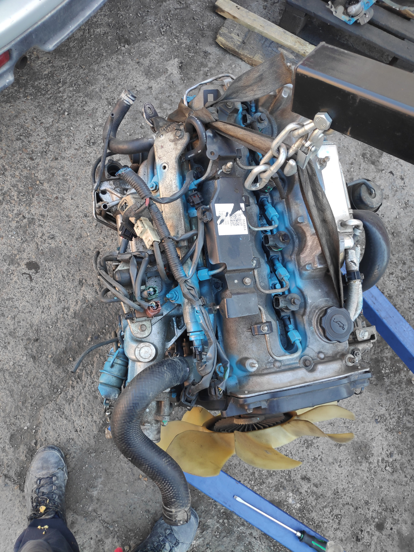 Мотор — Mazda BT-50, 2,5 л, 2008 года | визит на сервис | DRIVE2