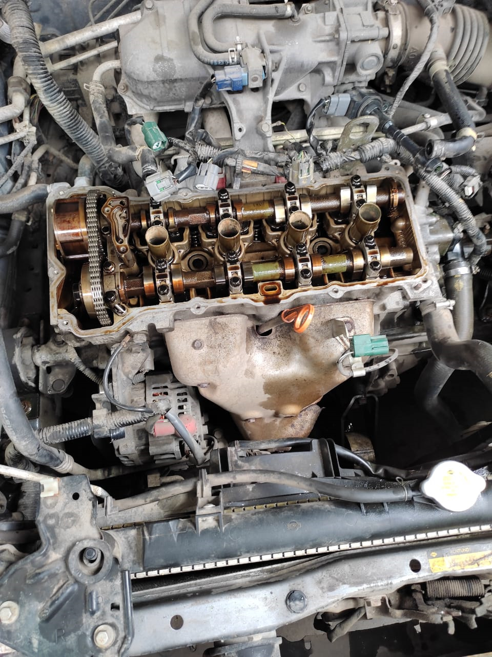 Заменили прокладку клапана вентиляции — Nissan Almera II (N16), 1,5 л ...