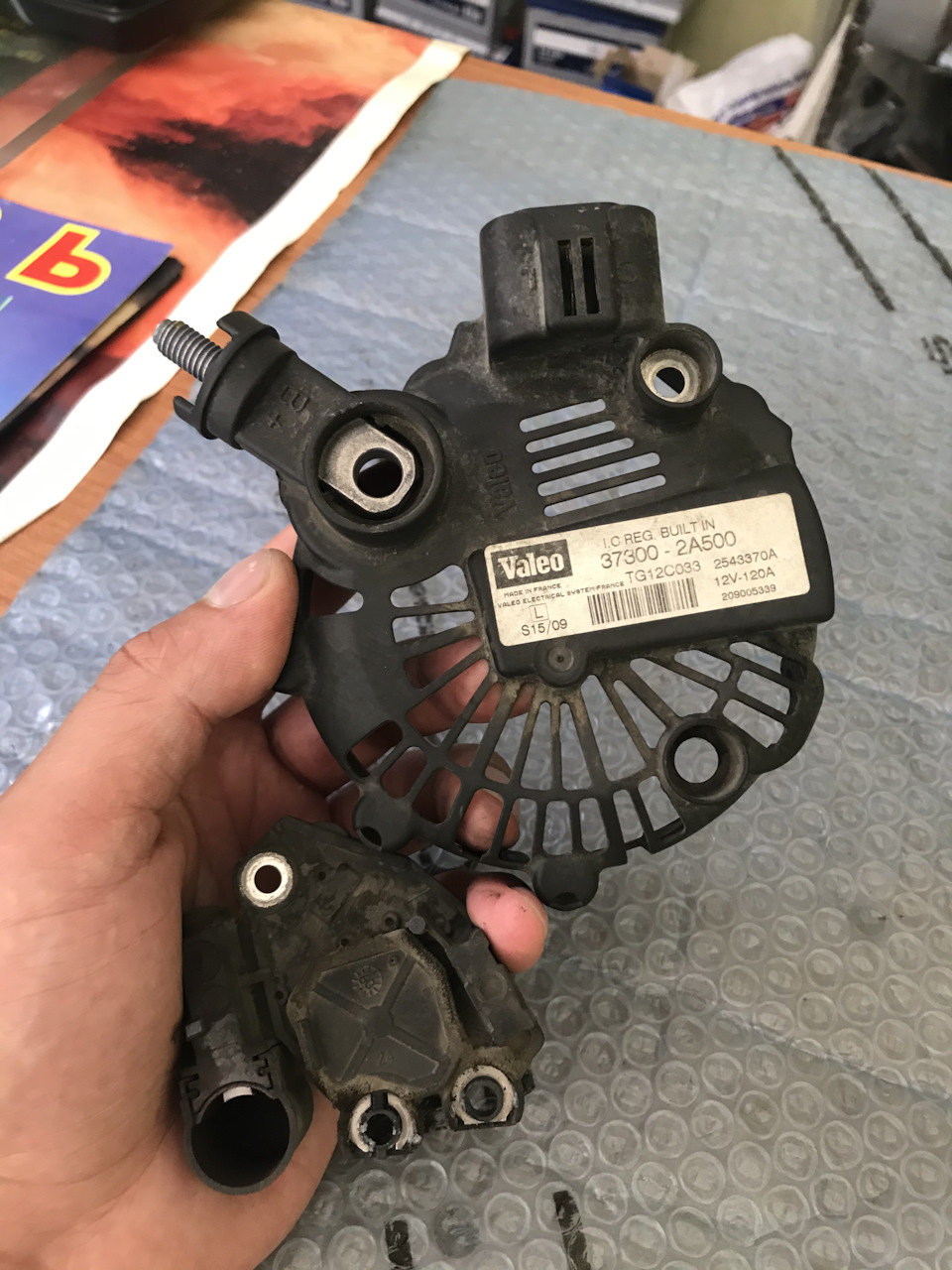 Обслуживание генератора Hyundai i30 crdi — Hyundai i30 CW I, 1,6 л ...