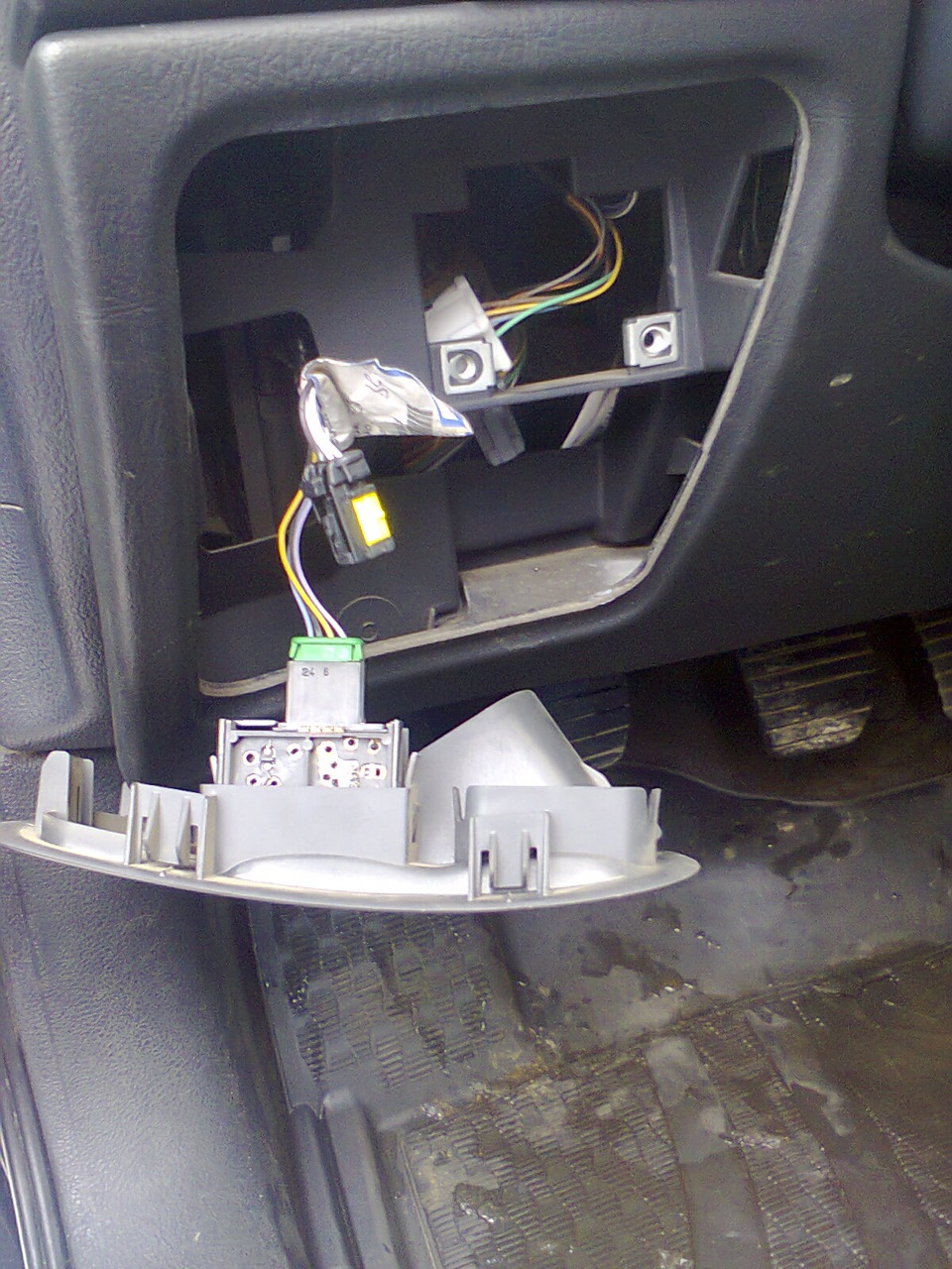 Регулятор подсветки приборов. — Renault Laguna II, 1,6 л, 2006 года ...