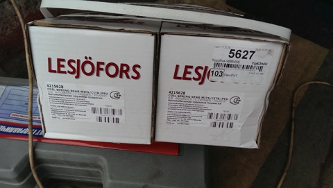 4215628 Пружина ходовой части LESJOFORS | Запчасти на DRIVE2