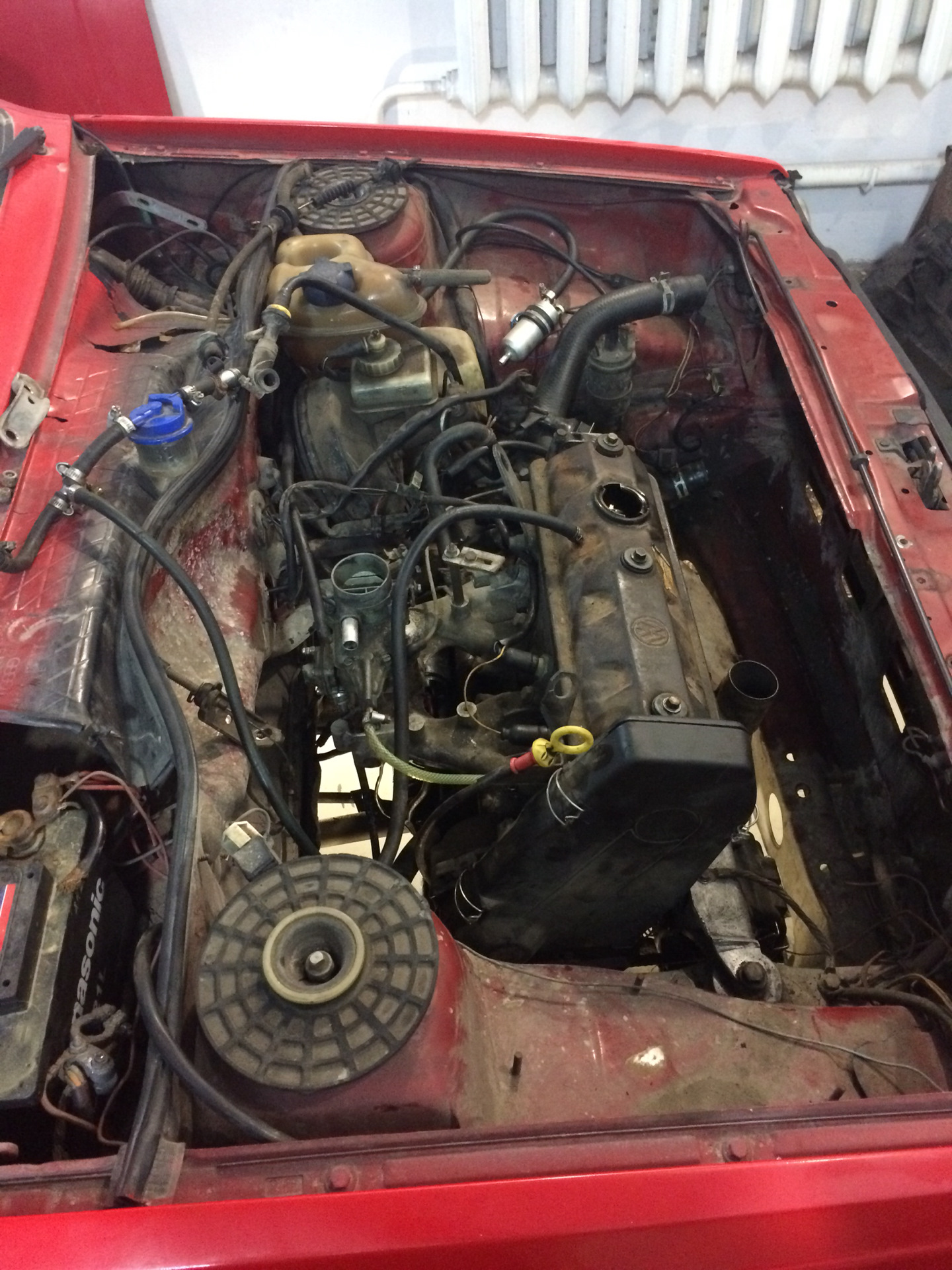 Свап — Volkswagen Polo Hatchback Mk2, 1,1 л, 1987 года | тюнинг | DRIVE2