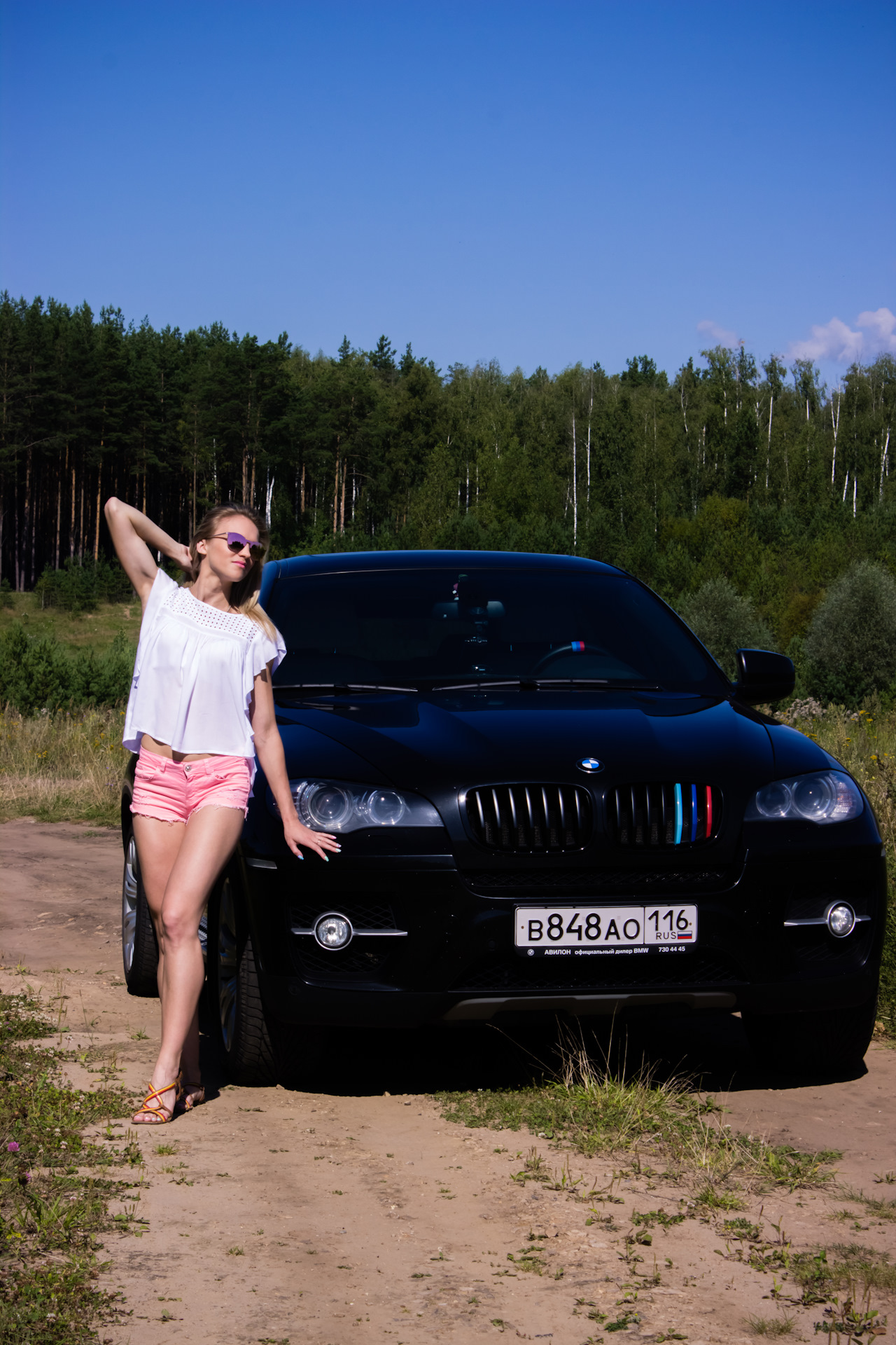 Мои Красотки! Лето, бумер, все дела ))) — BMW X6 (E71/E72), 4,4 л, 2008 года | фотография | DRIVE2