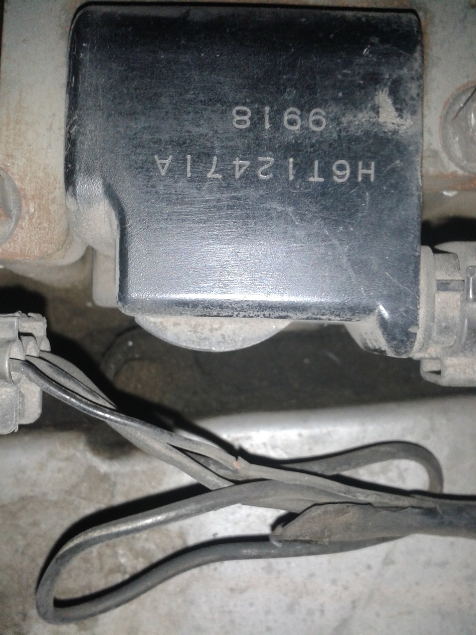 омыватель, катушка и тнвд — Mitsubishi Galant (8G), 1,8 л, 1999 года ...