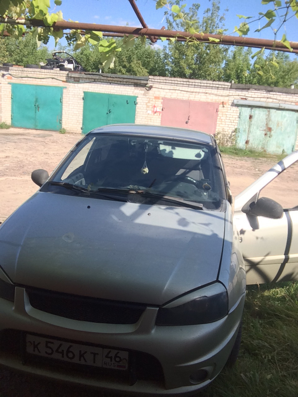 Прикуриватель в багажник и новый саб — Lada Калина Спорт, 1,4 л, 2008 ...