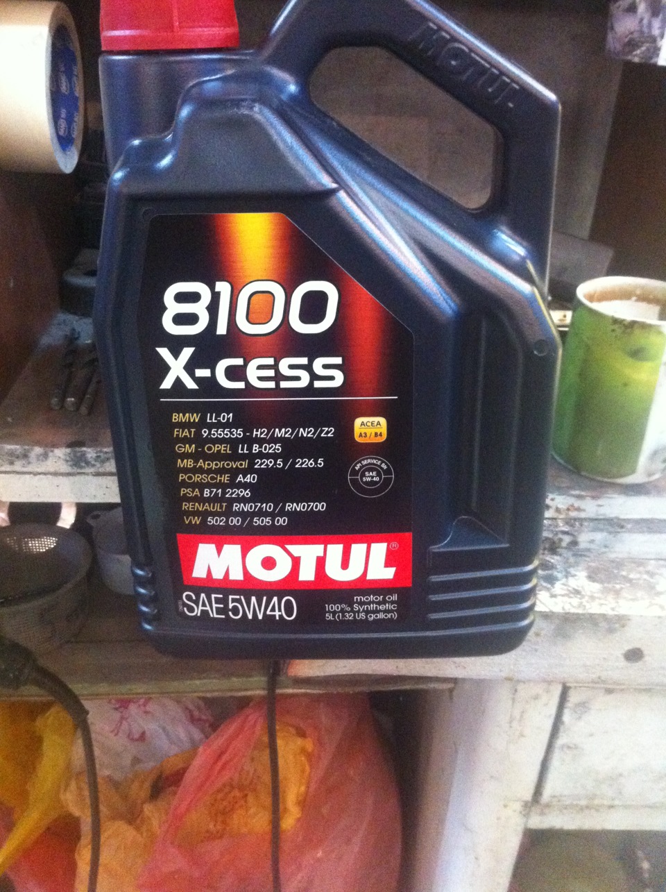 Motul 8100 X-cess 5W40 — Chevrolet Lacetti 5D, 2 л, 2006 года | плановое ТО | DRIVE2