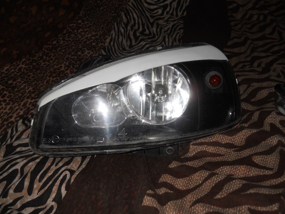 Продам фары на калину под Линзы — Lada Калина Хэтчбек (1G), 1,6 л, 2011 ...