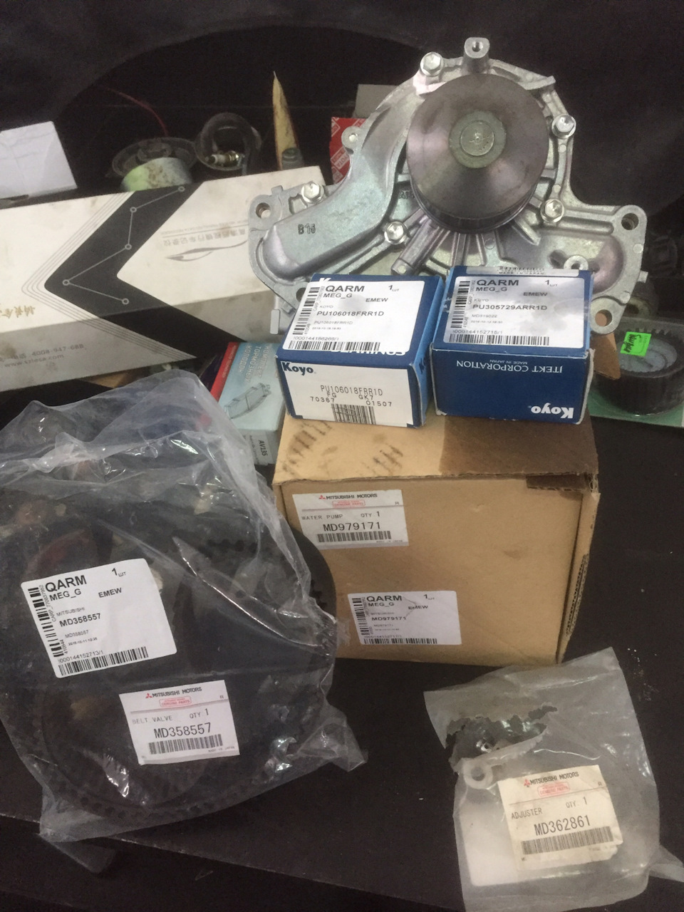 MD979171 Насос водяной Mitsubishi | Запчасти на DRIVE2