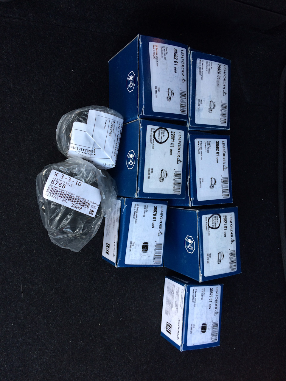 3067901 Сайлентблок рычага подвески LEMFORDER | Запчасти на DRIVE2