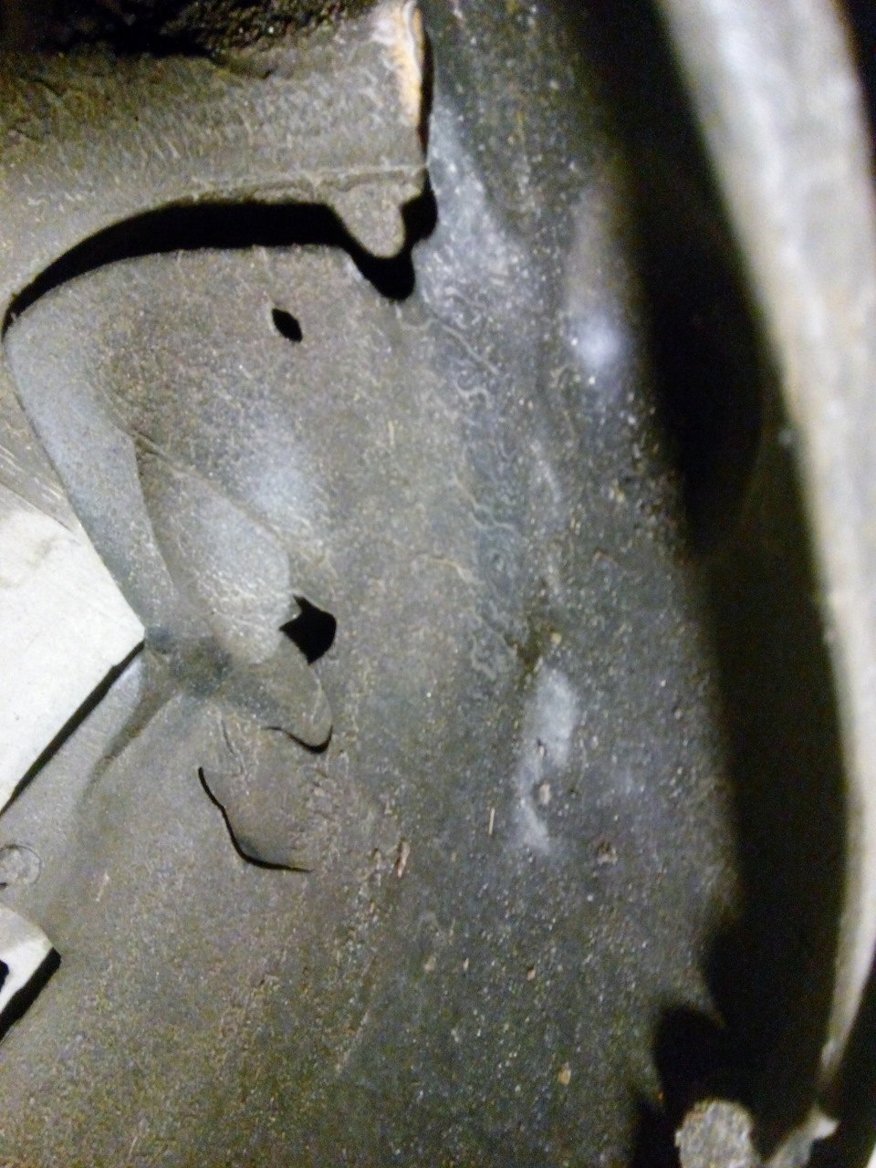 Передний правый подкрылок — Opel Astra G, 1,6 л, 1998 года | своими ...