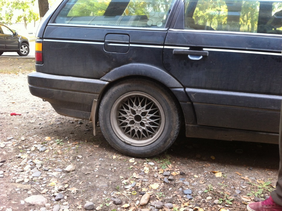 Тест кроссовком. — Volkswagen Passat B3, 1,8 л, 1989 года | просто так ...