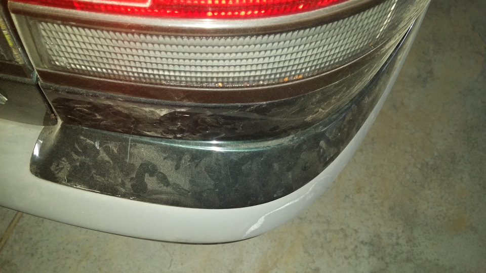 Задний бампер — Mazda 626 V (GF), 2 л, 1998 года | своими руками | DRIVE2