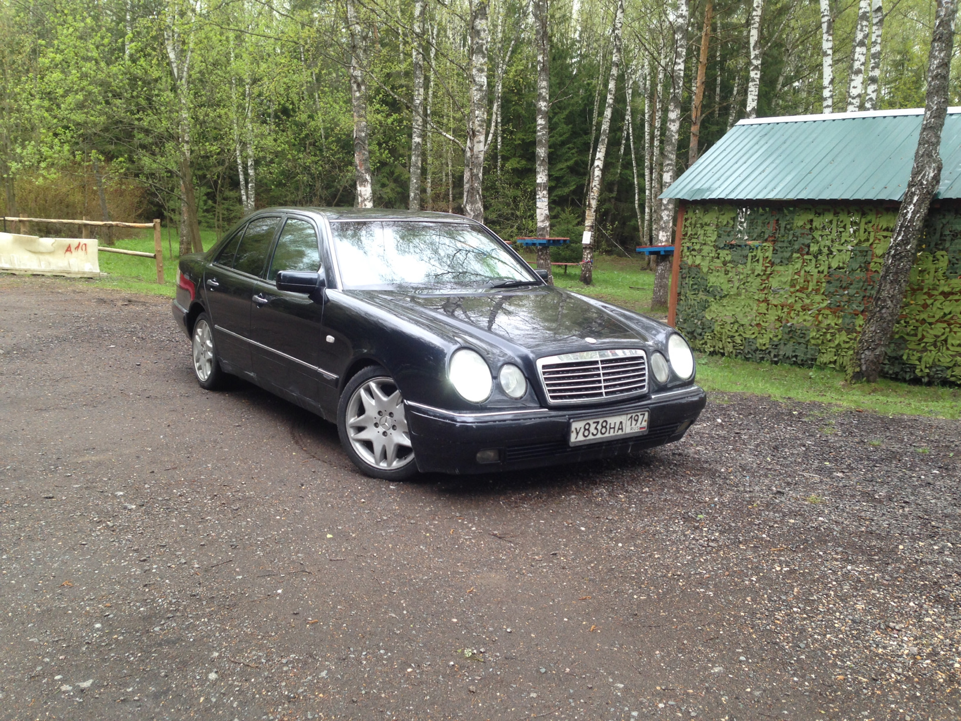 Забрал с покраски и полировки — Mercedes-Benz E-Class (W210), 2,3 л, 1996 года | кузовной ремонт ...