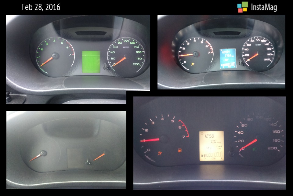 Приборная панель! #2 — Lada Гранта (1G), 1,6 л, 2012 года | стайлинг ...