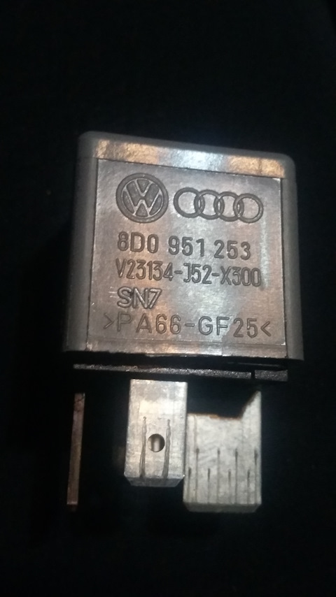 8D0951253 Реле, рабочий ток VAG | Запчасти на DRIVE2