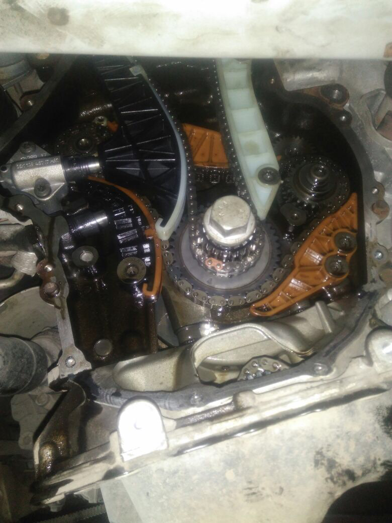 Замена цепи 2.0 tsi — SEAT Leon FR (Mk2), 2 л, 2012 года | визит на ...