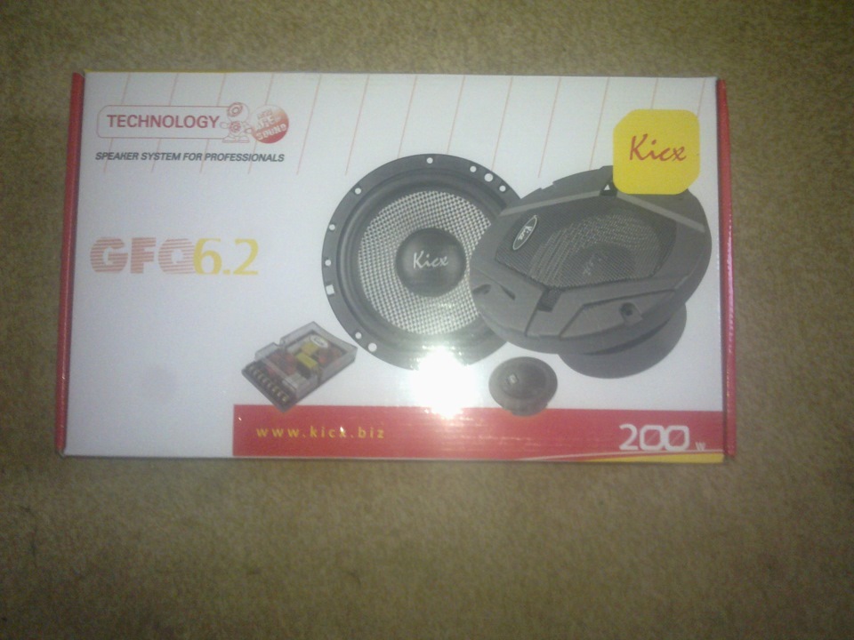 Kicx GFQ 6.2 — Lada 2115, 1,5 л, 2004 года | другое | DRIVE2