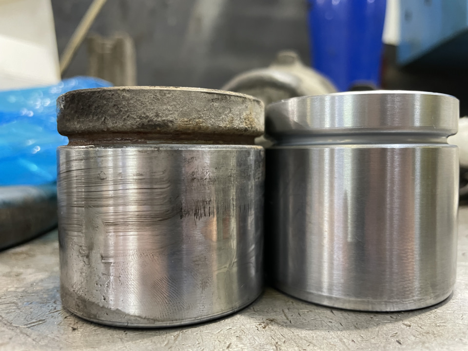 Передние тормоза — Volvo S70, 2,3 л, 1999 года | плановое ТО | DRIVE2