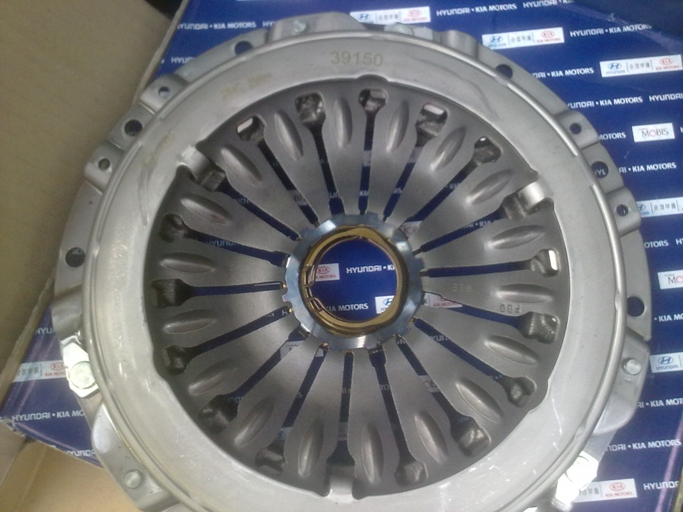 Новый маховик и сцепление от Санта ФЕ — Hyundai Sonata IV (EF), 2,7 л ...