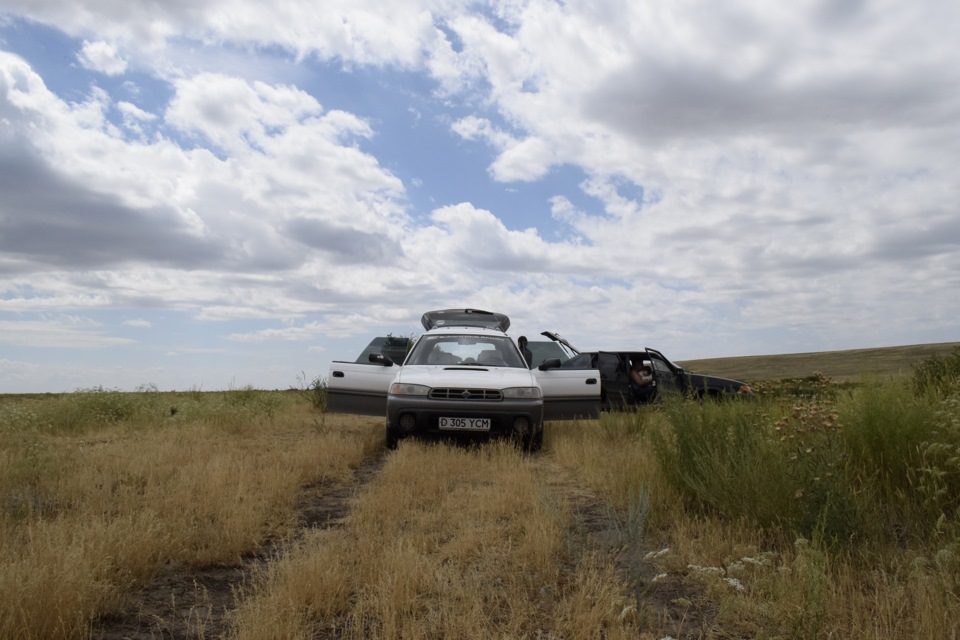 Ну и выходные… — Subaru Legacy Outback (BD/BG), 2,5 л, 1998 года ...