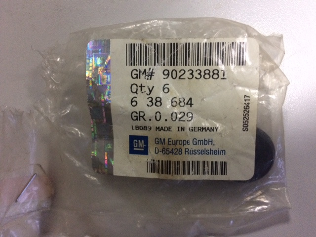 90233881 Демпферное кольцо кожуха грм GM | Запчасти на DRIVE2