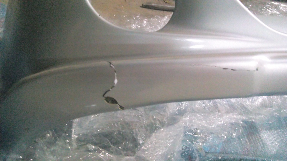 Накладка на передний бампер (тизер) — Toyota Corolla Spacio (E110), 1,6 ...