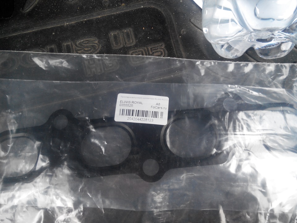 Гофра и термостат — Ford Focus II Hatchback, 1,6 л, 2008 года | визит ...