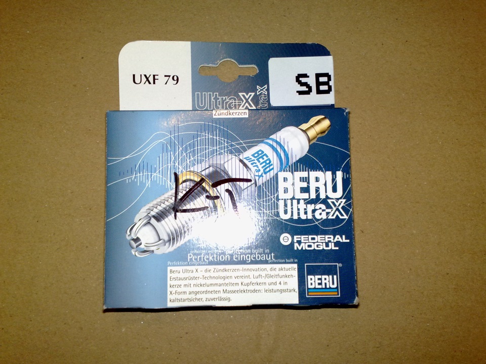 Свечи Beru Ultra-X UXF 79 — Lada Приора хэтчбек, 1,6 л, 2008 года ...