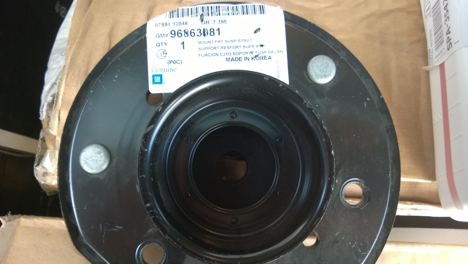 Обновил подвеску и задние тормоза — Chevrolet Captiva (1G), 2,4 л, 2008 ...