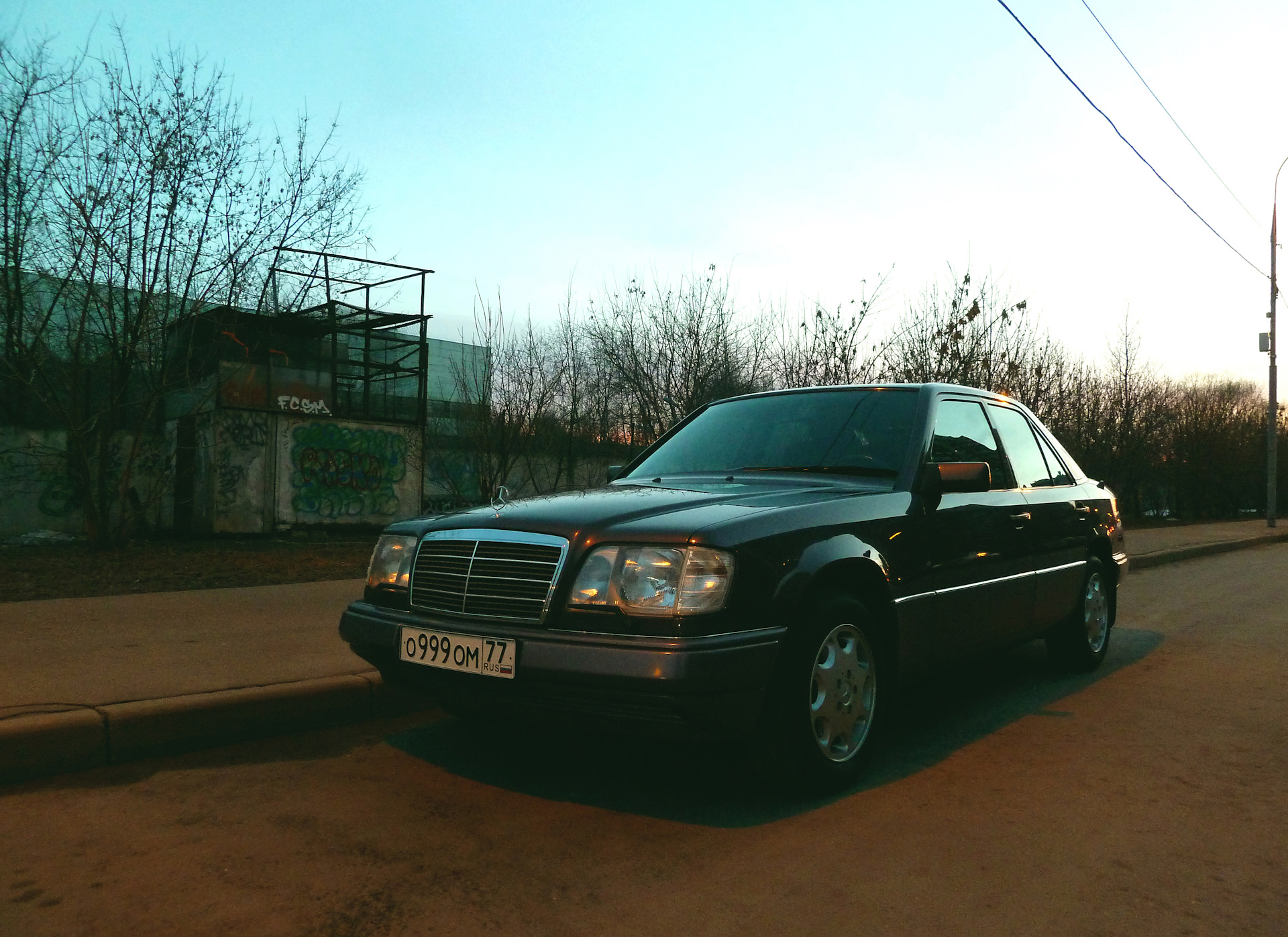 Пробуждение после зимней поры или открытие сезона — Mercedes-Benz E-Class (W124), 3 л, 1993 года ...