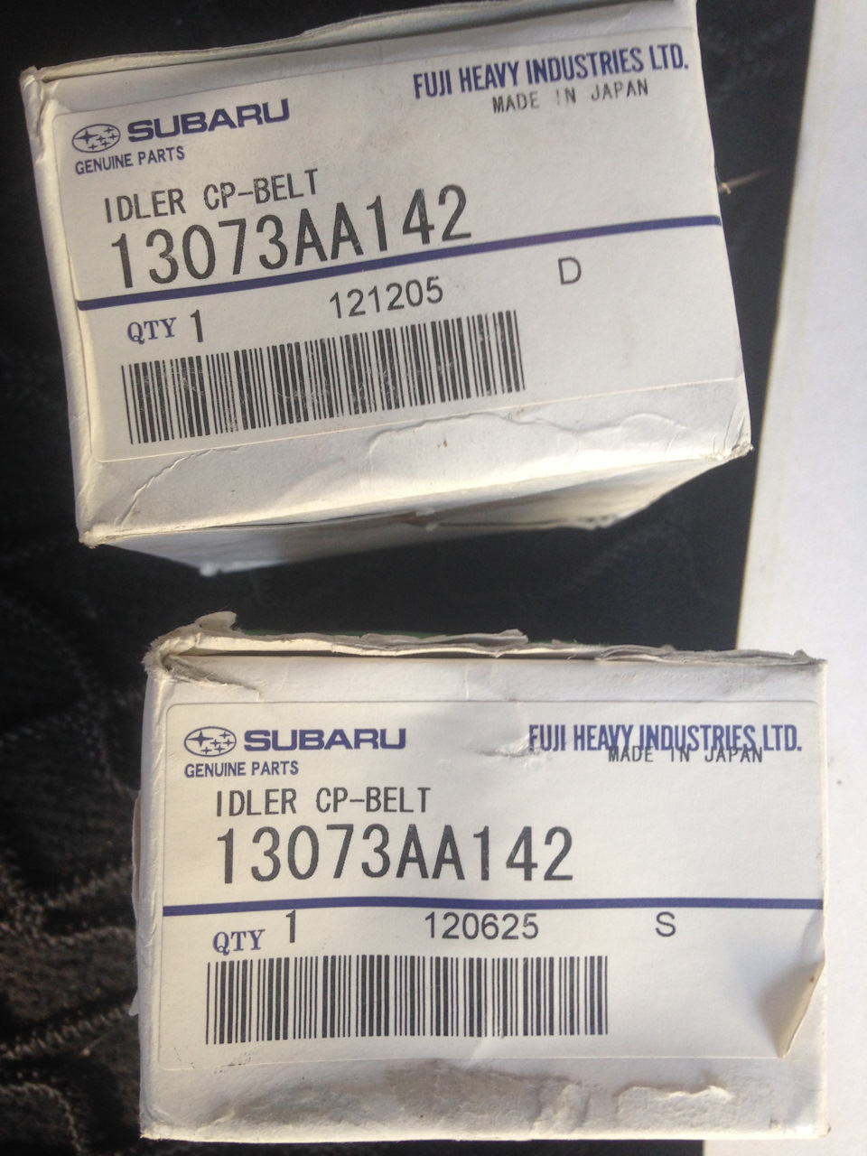 13073AA142 Ролик ГРМ обводной OEM SUBARU | Запчасти на DRIVE2