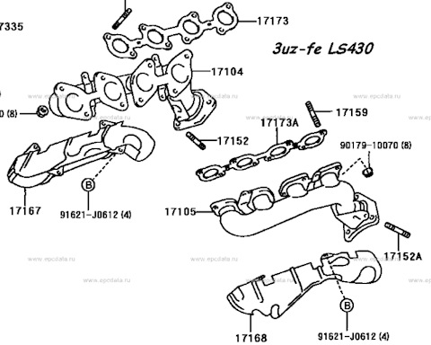 91621J0612 Болт крепления аккумулятора TOYOTA LEXUS | Запчасти на DRIVE2