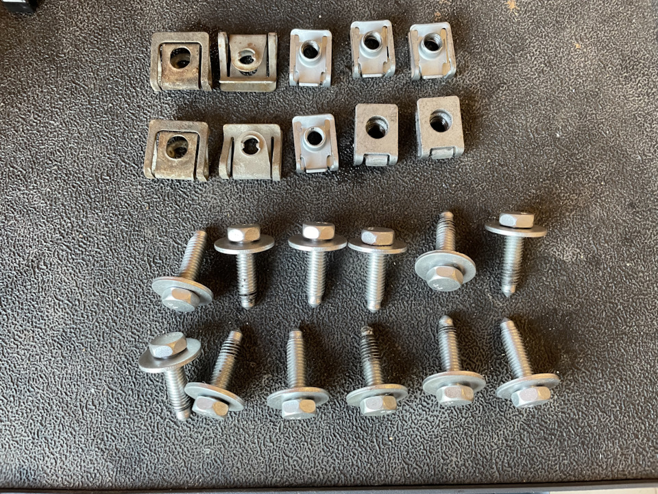 Болты для защиты — Skoda Superb Mk1, 1,9 л, 2006 года | своими руками ...