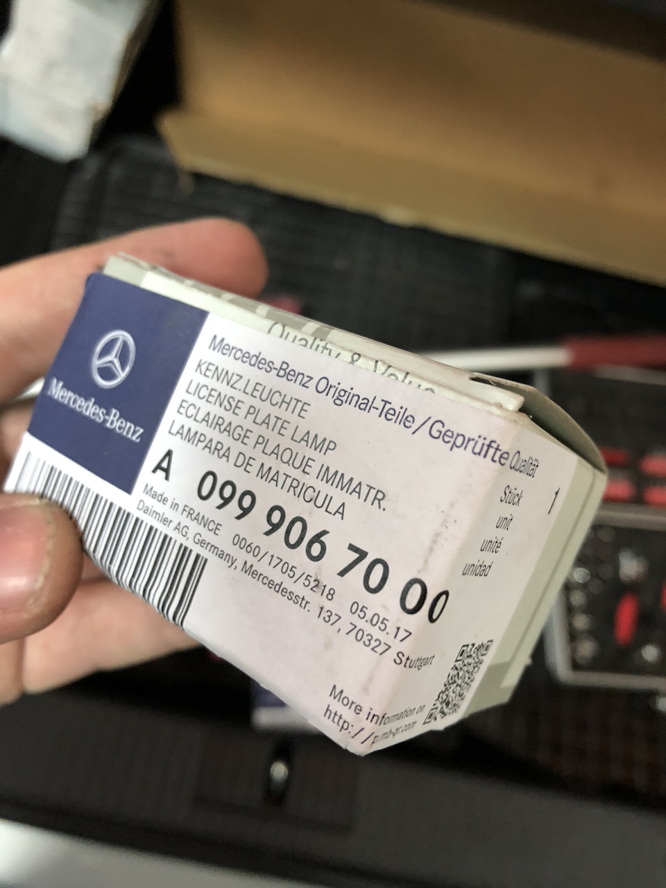 A0999067000 Фонарь подсветки номерного знака Mercedes | Запчасти на DRIVE2