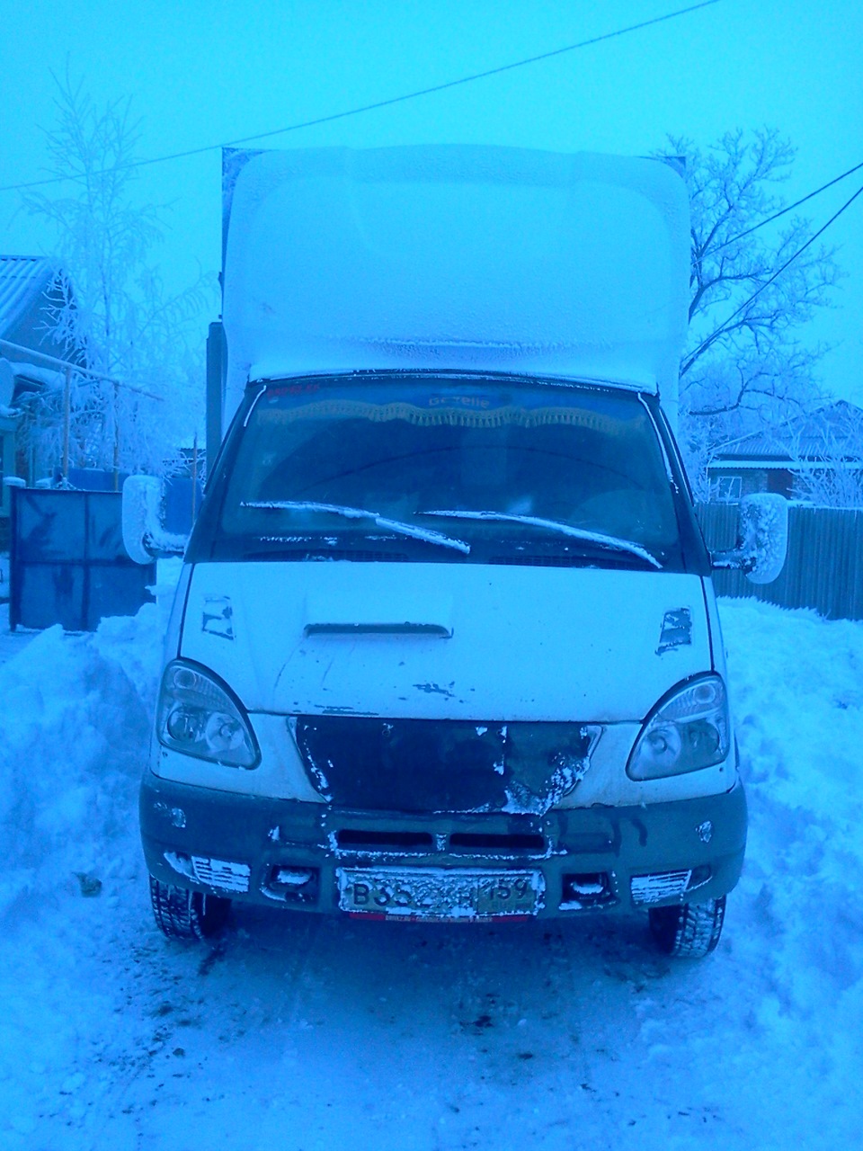 Пермь-Волгоград декабрь 2013 — ГАЗ Газель, 2,1 л, 2002 года ...