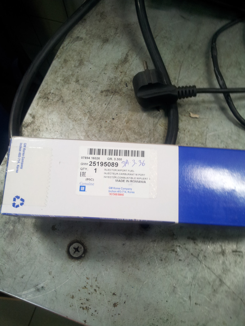 25195089 Форсунка CR GM | Запчасти на DRIVE2