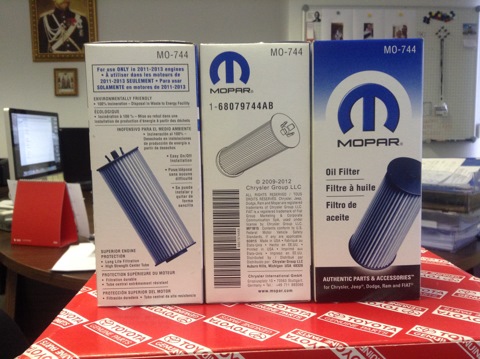 68079744AB Масляный фильтр Chrysler | Запчасти на DRIVE2