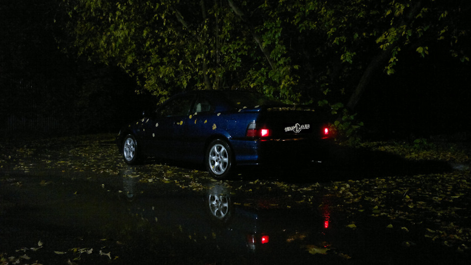 Ночь, свободное время. — Rover 200 Coupe, 2 л, 1994 года | фотография ...