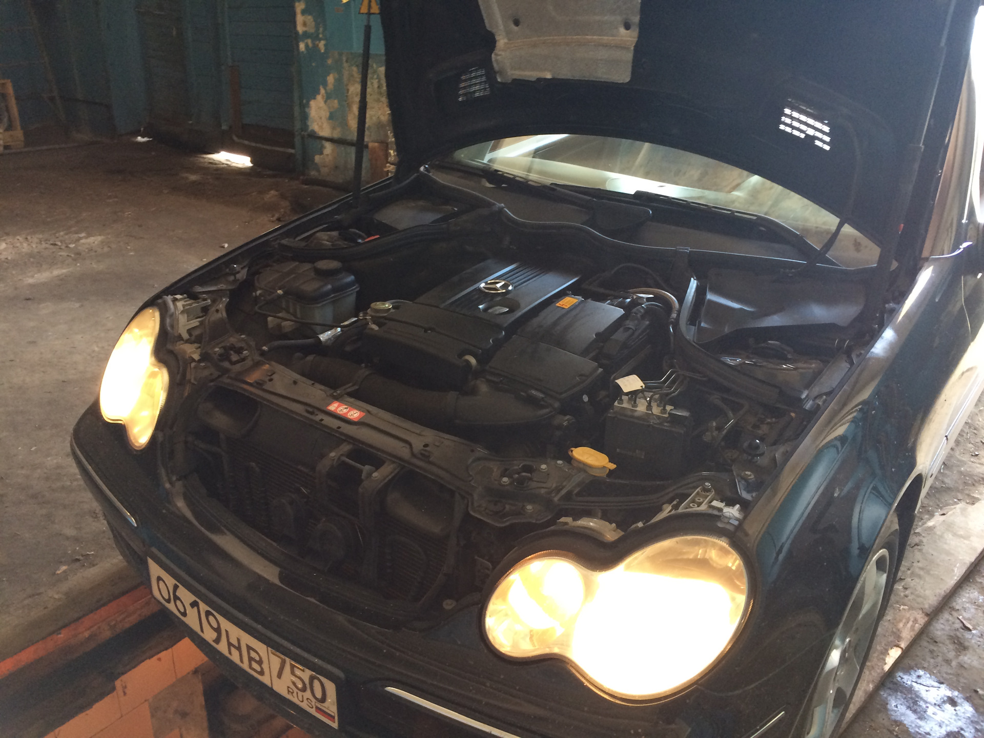 Послепокупошное ТО) — Mercedes-Benz C-class (W203), 1,8 л, 2004 года ...