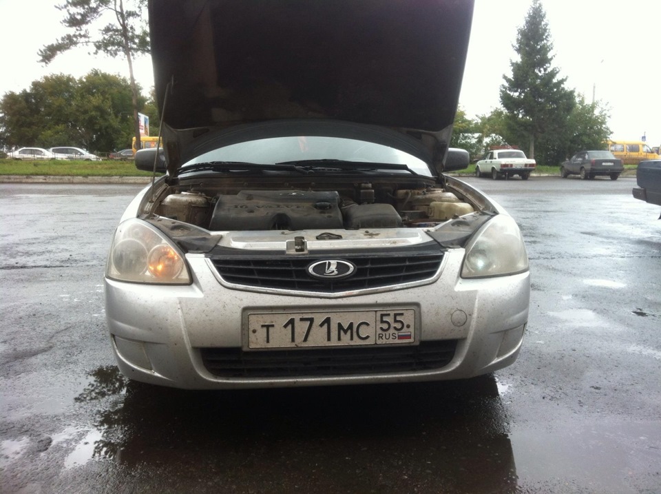 Оранжевые габариты. — Lada Приора седан, 1,6 л, 2008 года | стайлинг ...