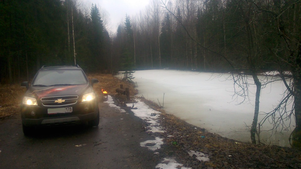 Поездка на шашлыки — Chevrolet Captiva (1G), 3,2 л, 2010 года | встреча ...