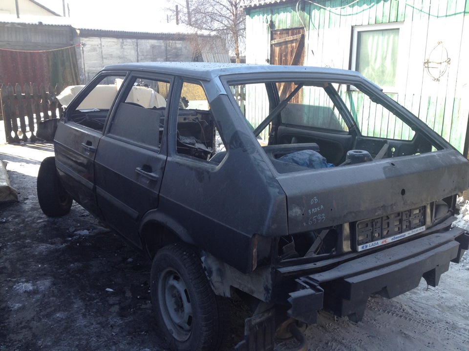 Приварили задние крылья — Lada 2114, 1,6 л, 2011 года | кузовной ремонт ...