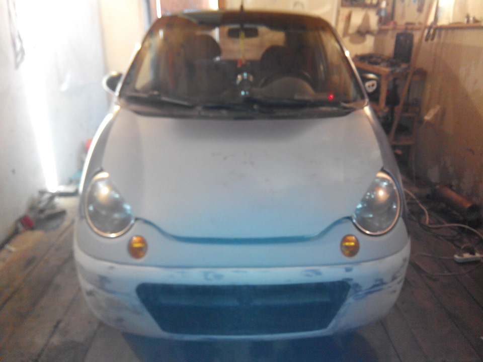 Новое лицо. — Daewoo Matiz (M100/M150), 0,8 л, 2011 года | тюнинг | DRIVE2
